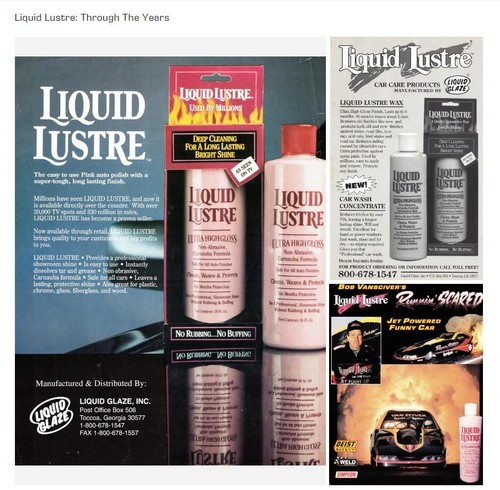 2-PACK 16OZ ORIGINAL LIQUID LUSTRE PINK WAX | eBay