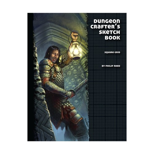 Philip Reed RPG Dungeon Crafter's Sketch Book - Square Grid NM | eBay