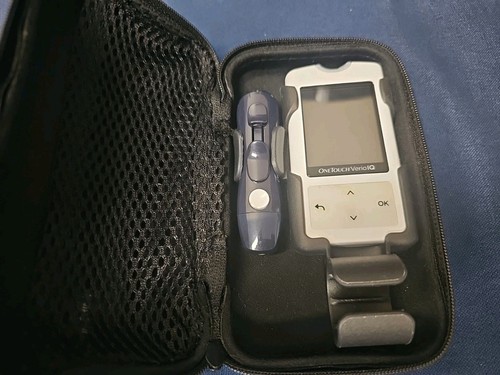One Touch Verio IQ Blood Glucose Meter With Case | eBay
