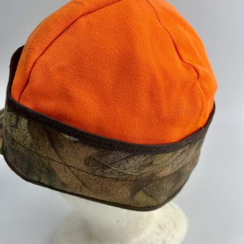 Vintage American Outdoorsman Trapper Hunter Cap Hat Ear Flap Mens 7 USA ...