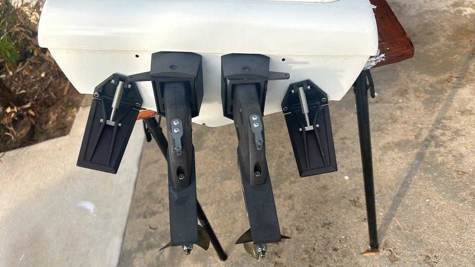 NEW OUTER LIMITS RC KIT W/MHZ DRIVES , TABS, 1x2 GEARBOX,MOTOR AND PIPE ...