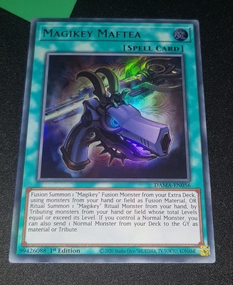 Yugioh - Magikey Maftea - Ultra Rare - DAMA-EN056 - | eBay