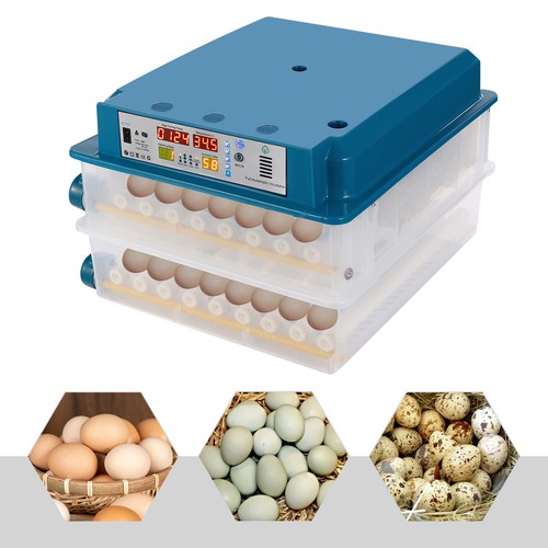 120 Egg Incubator Poultry Hatcher with Fully Automatic Egg Turning for ...