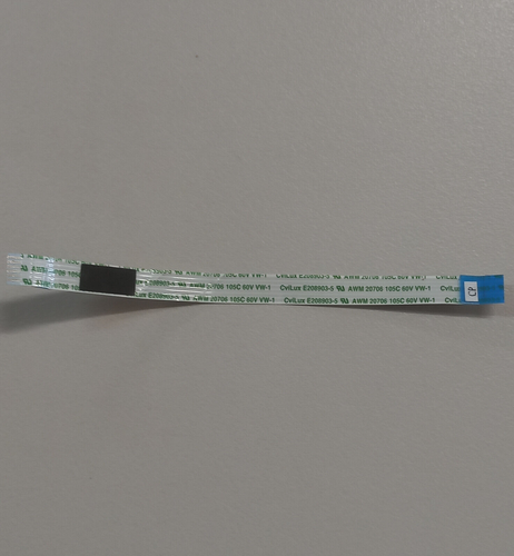 Genuine AWM 20706 6-Pin 115mm x 7mm Flat Ribbon Cable 60V 105C VW-1 ...