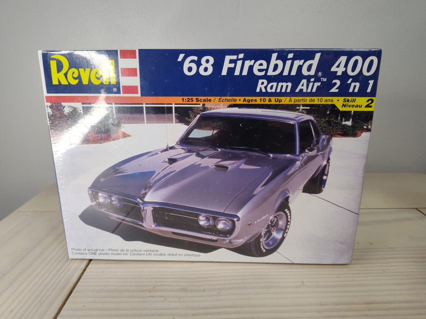 REVELL '68 FIREBIRD 400 RAM AIR 2 IN 1 MODEL KIT **FACTORY SEALED BOX ...