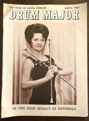 MARCH 1966 DRUM MAJOR MAGAZINE "AMERICAN BATON CLUB" | eBay