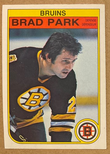 1982-83 BRAD PARK O-PEE-CHEE CARD #19 BOSTON BRUINS | eBay