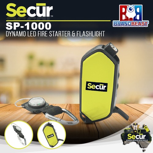 Secur SP-1000 Dynamo LED Fire Starter & Flashlight | eBay