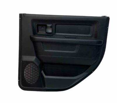 DODGE RAM DOOR PANEL TRIM 13 21 CREW CAB REAR RIGHT PASSENGER BLACK ...