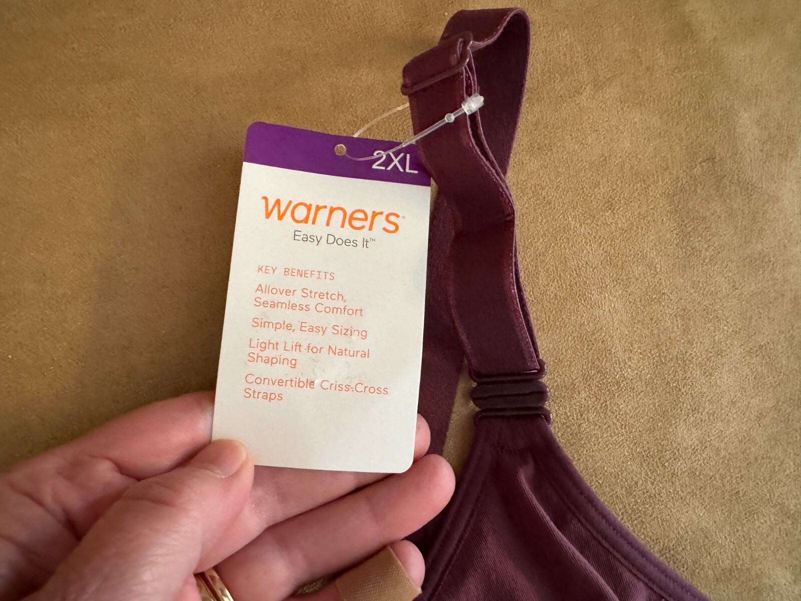 Warner's Women's Easy Does It Wireless Lift Convertible Comfort Bra ...
