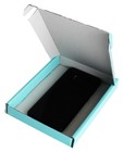 SATIN LIGHT BLUE MINI A6 A5 A4 PIP BOXES LARGE LETTER SHIPPING BABY ...