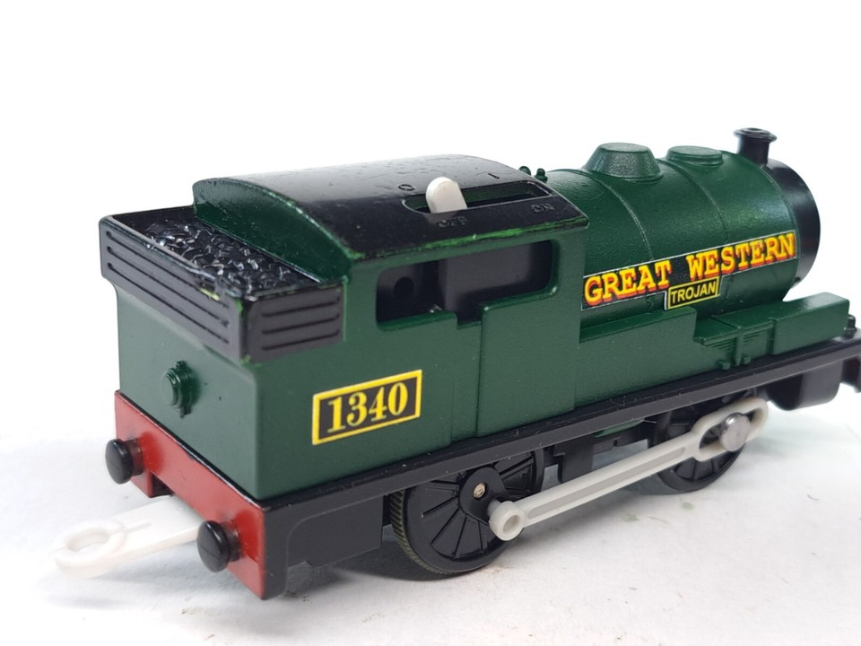 Thomas Trackmaster Great Westen Trojan Engine, 2009 Mattel, CUSTOM | eBay