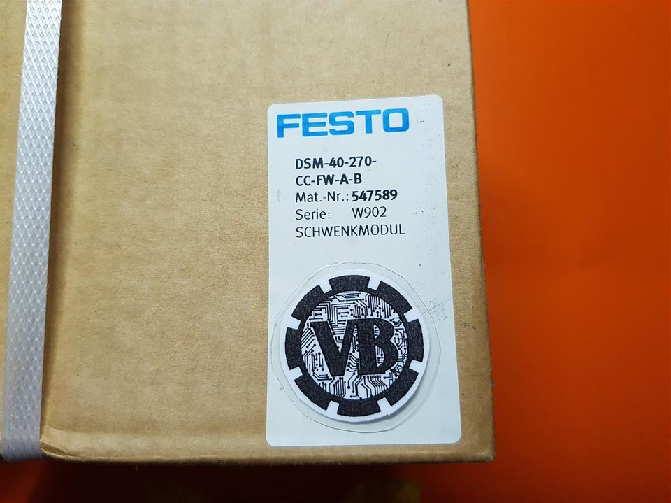 FESTO DSM-40-270-CC-FW-A-B en Module /547589 Series: W702 | eBay