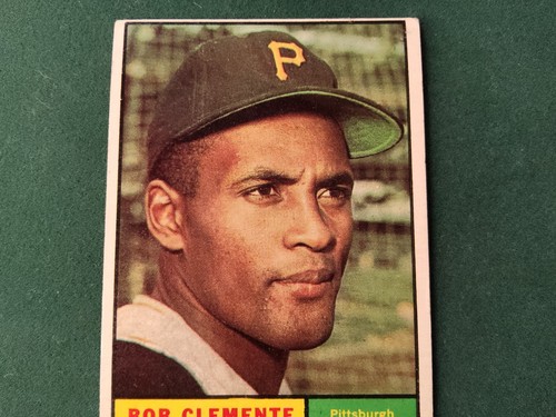 1961 Topps Baseball ROBERTO BOB CLEMENTE Vintage #388 VG-VGEX RARE! No ...