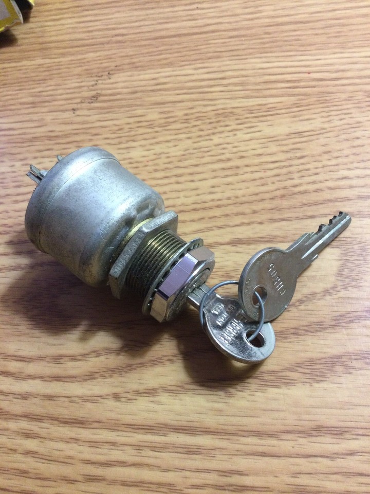 NOS Real Old Magneto Ignition Switch Hot Rod SCTA TROG COLLINS WICO ...