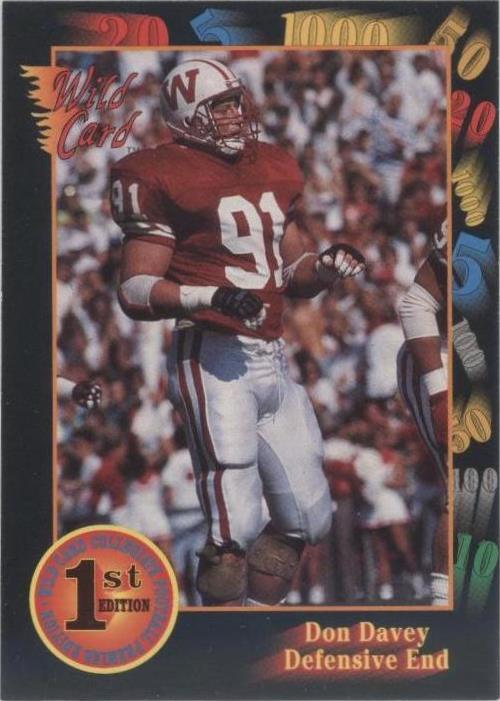 1991 Wild Card Draft Don Davey #21 for sale | eBay