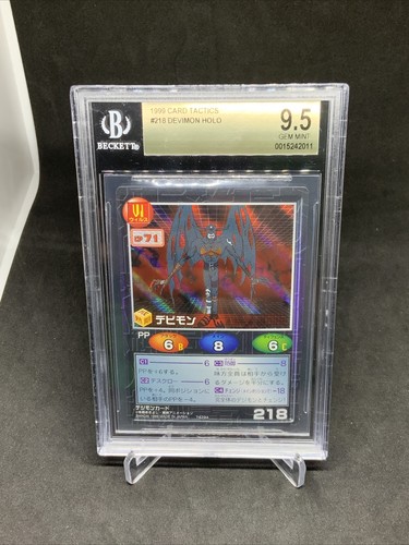 1999 Card Tactics Devimon Holo Digimon Adventure BGS 9.5 | eBay