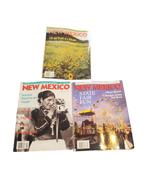 lot 3x vintage NEW MEXICO MAGAZINES • 1990's-early 2000's-New-Rare | eBay
