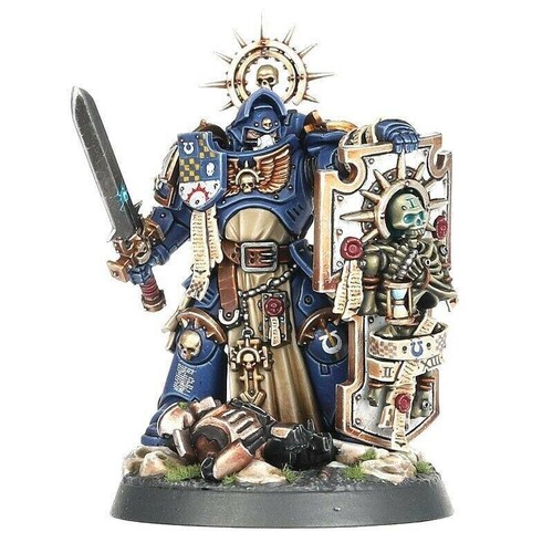 Warhammer 40k: Space Marines - Captain with Relic Shield Iron Hands ...