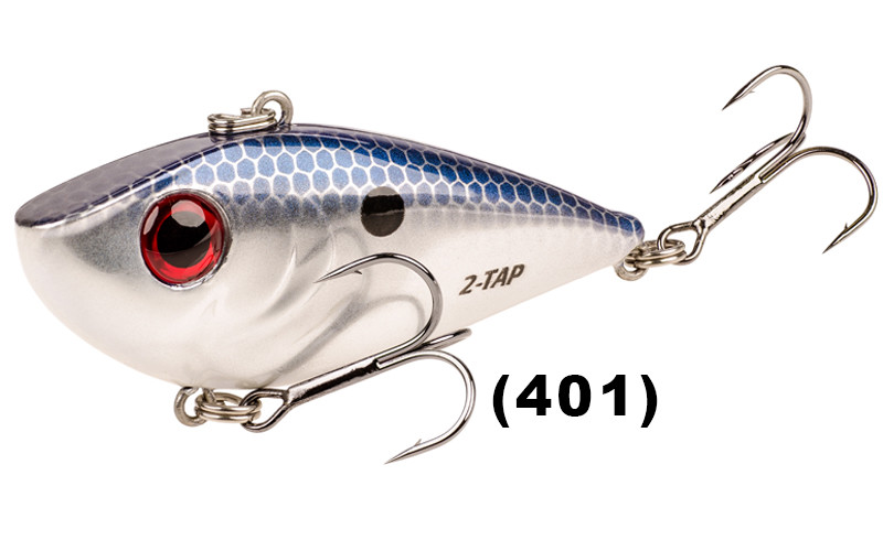 Strike King Crankbait Lipless Red Eye Shad Tungsten 2 Tap Rattle Trap ...