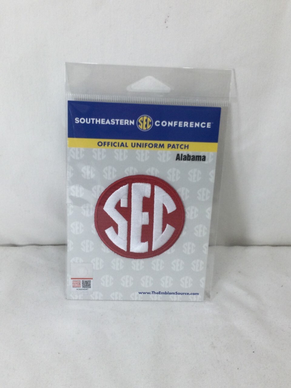 NCAA Southeastern Conference SEC Alabama Crimson Tide Jersey Patch ...