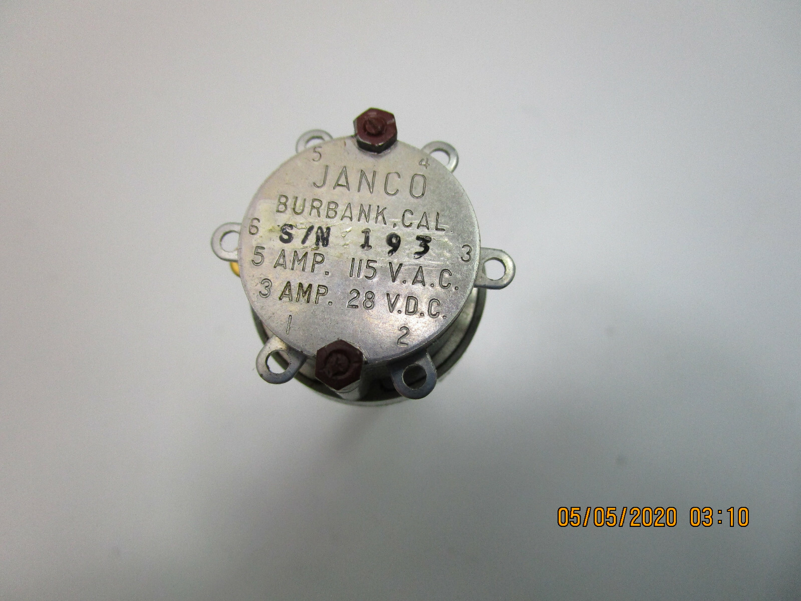 JANCO ROTARY SWITCH - 50-1933 | eBay