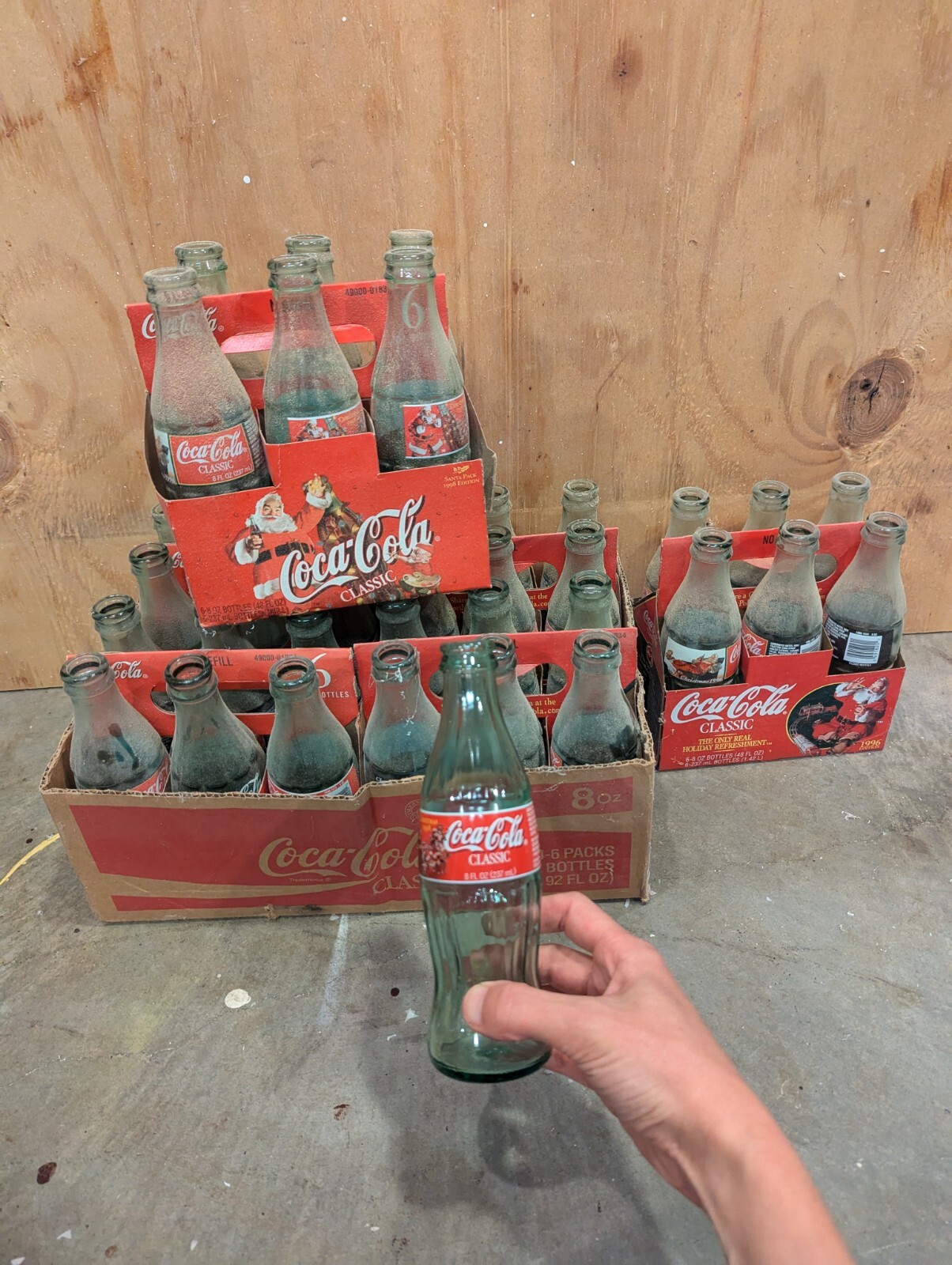 Coke Bottles Vintage And Antique Plus Wooden Trays | eBay