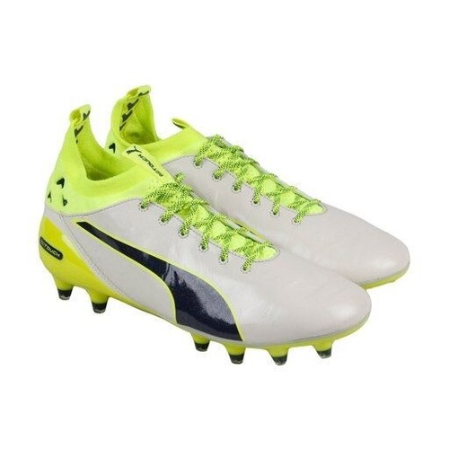 Puma Evotouch Pro Special Edt Fg Birch Yellow Mens Athletic Soccer ...