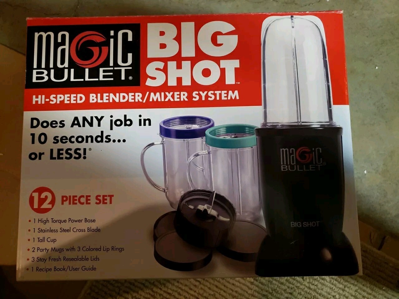 Magic Bullet Big Shot Hi-Speed Blender/Mixer | eBay