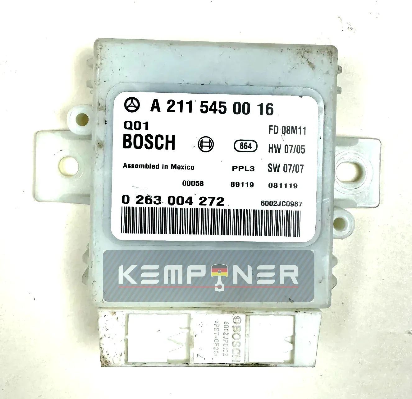 A2115450016, original Mercedes, control unit Parktronic system, W211 E ...