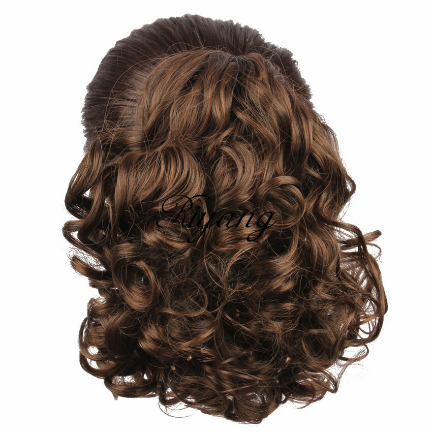 Hair Bun Medium Long Curly Short Ponytail Extensions Drawstring ...