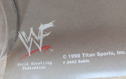 Sable vintage wrestling poster WWF 1992 wrestler sports entertainment ...