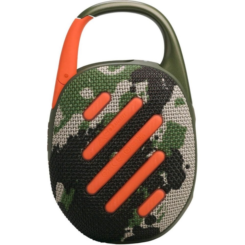 JBL Clip 5 Ultra-portable Weather Proof Bluetooth Speaker Squad ...