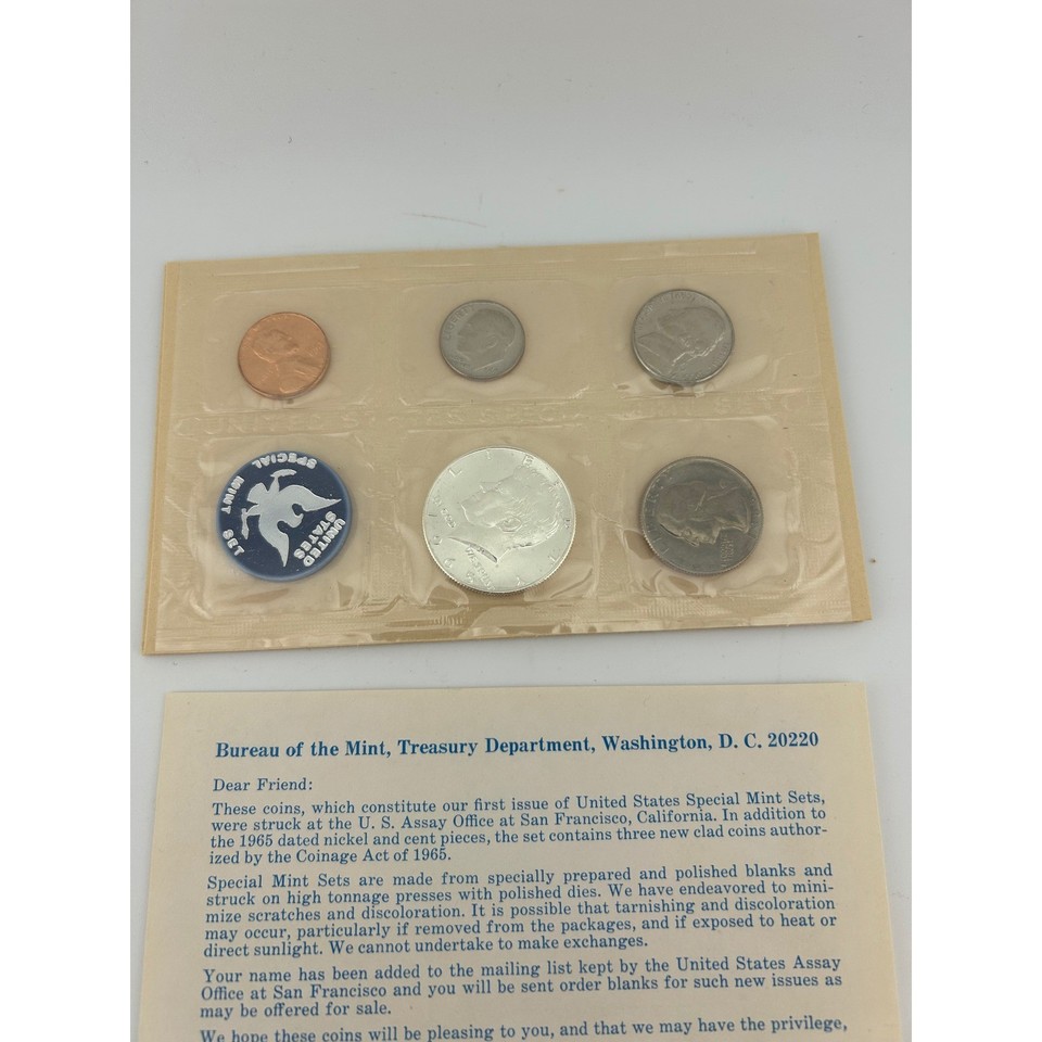 1965 US Special Mint Proof Set Coins with Original Mint Packaging | eBay