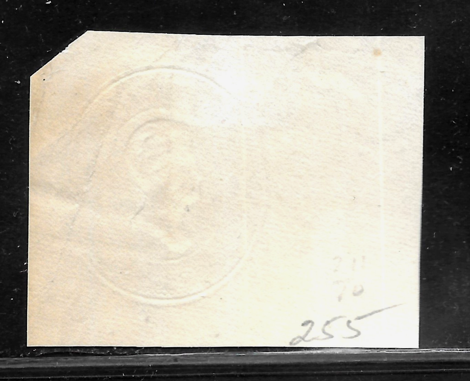 HICK GIRL-OLD USED U.S. CUT SQUARE SC#U251 GREEN ON AMBER X4036 | eBay