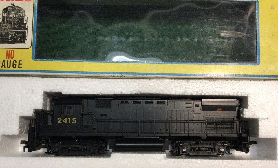 Atlas Yellow Box H.O. Locomotive Alco C-424 Pennsylvania (Railroad ...