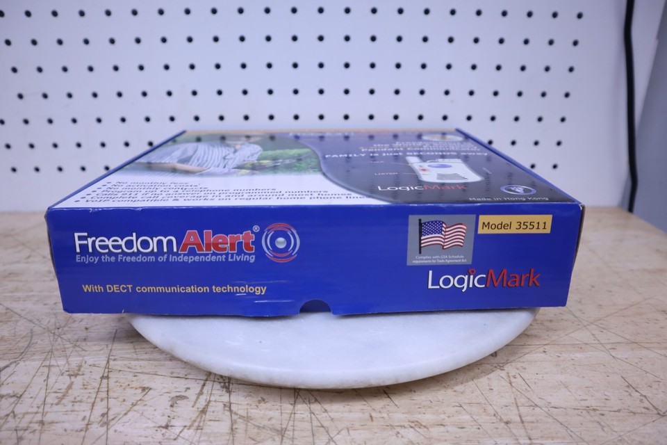 New NOB LogicMark Freedom Alert Fall Emergency System Model #35511 New ...