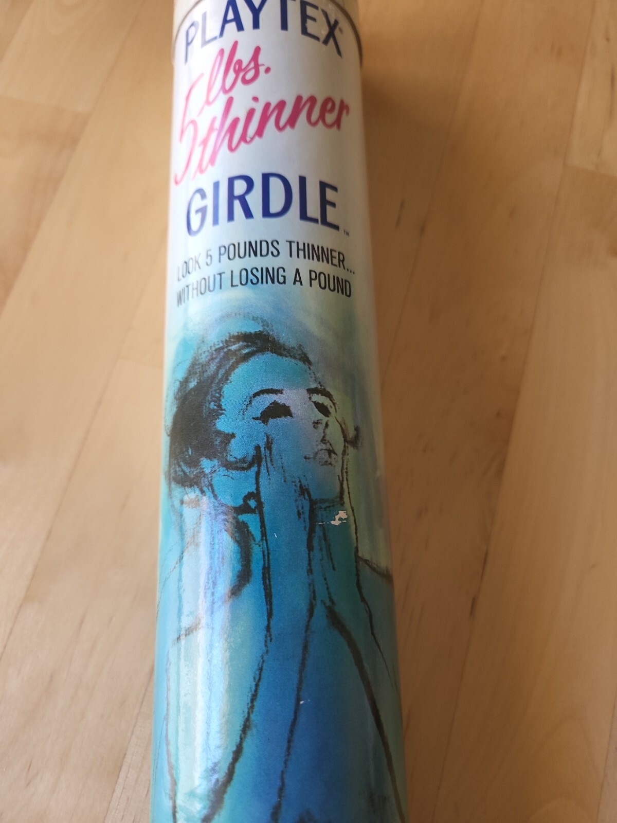 Vintage 1966 Playtex Girdle Tube Box Advertising 19" … - Gem