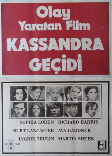 The Cassandra Crossing 1976 Sophia Loren Richard Harris Vintage Movie ...