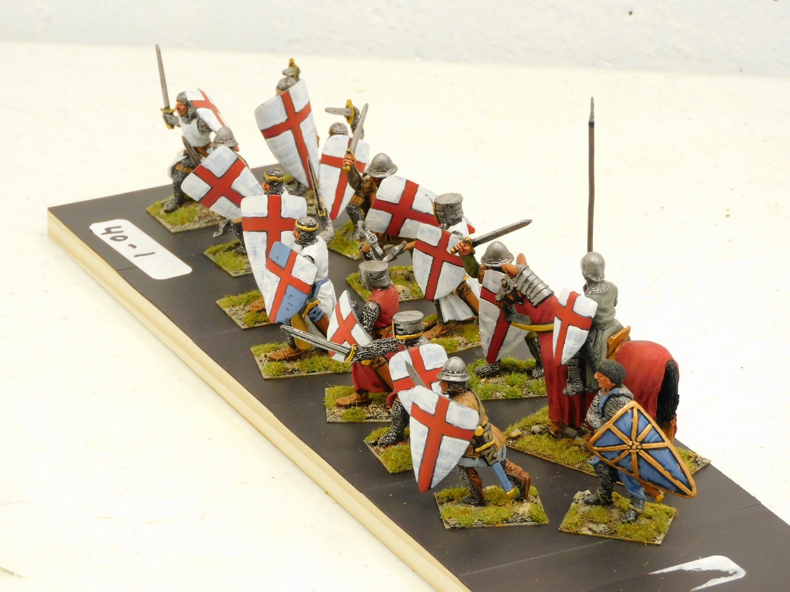 Painted 40mm Early Medieval Wargame Figures (set #1) (40-1) | eBay