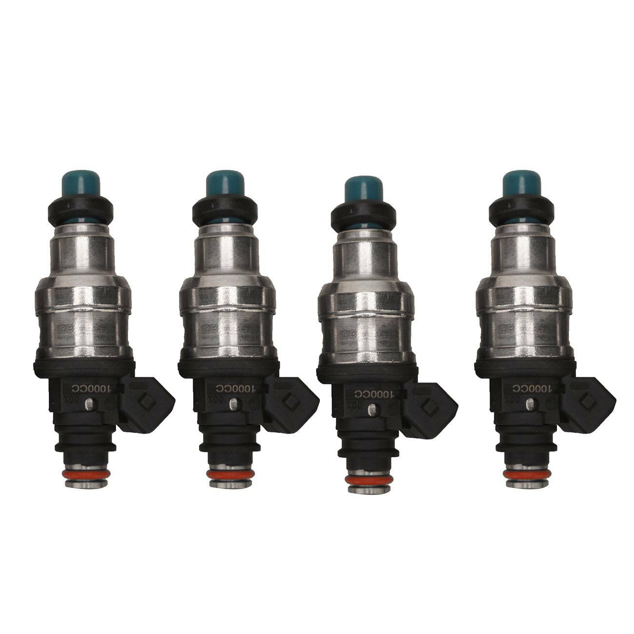 4 PCS TOPAZ 1000cc Fuel Injector Kit for Honda B16 B18 D16 F22 H22 VTEC ...