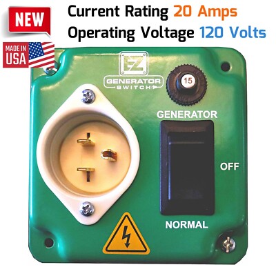 Transfer Switches - 30 Amp Manual Transfer Switch