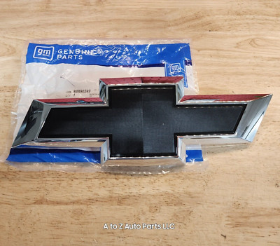 2022-2024 Chevrolet Silverado Large Black Grille Bowtie Emblem ...