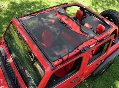 Bestop Targa Style Sun Bikini for '18-'23 Jeep Wrangler JL JLU 52410-11 ...