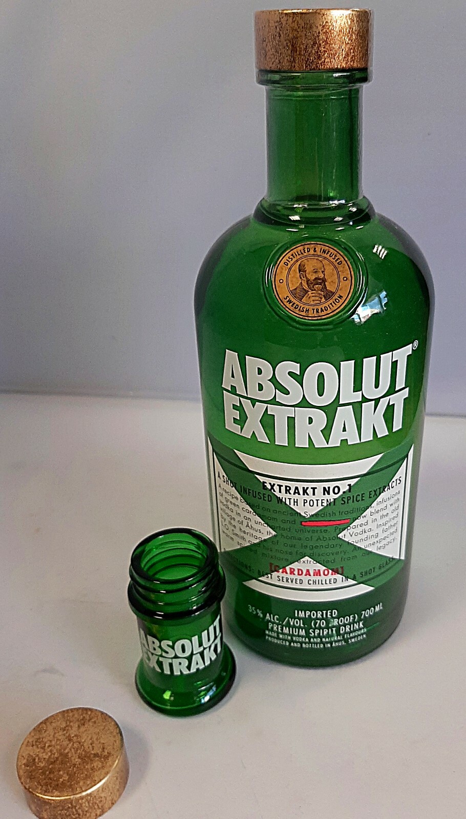Absolut EXTRAKT (mit Kardamom) 0,7 L mit Shot Glas | eBay.de