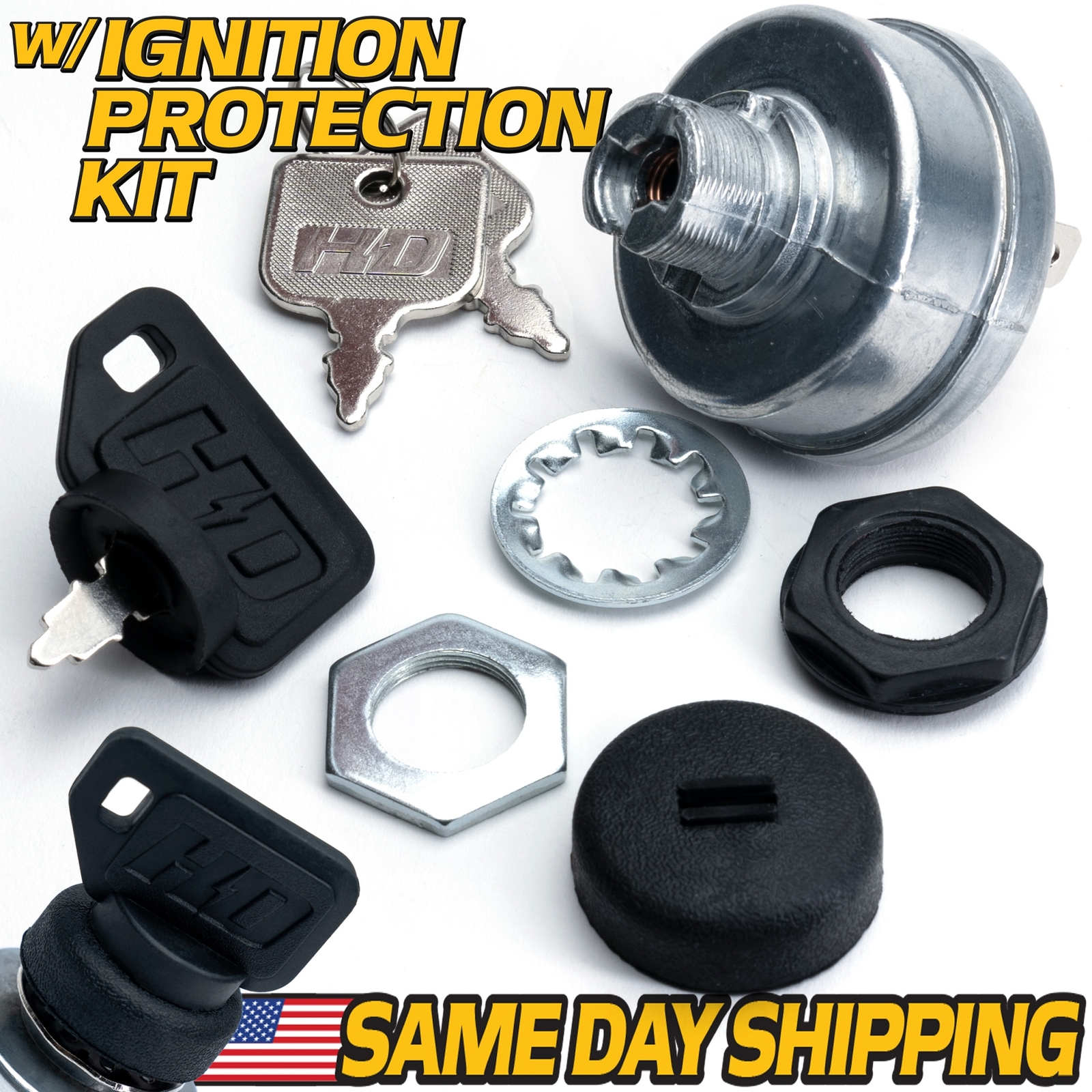 IMPROVED 5-Pin Ignition Switch Fits WHITE 725-0267 925-0267B LR-927 ...