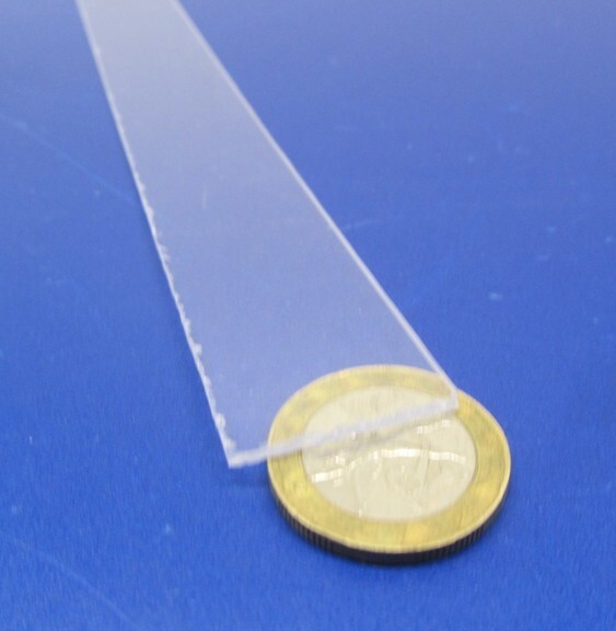 Polycarbonate Clear Bar 1/16" (.062") Thick X 1.00" Wide X 48" Long, 2 ...
