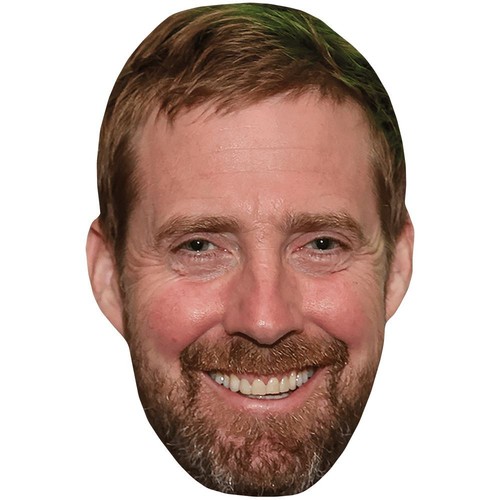 Ricky Wilson (Beard) Celebrity Mask, Flat Card Face | eBay