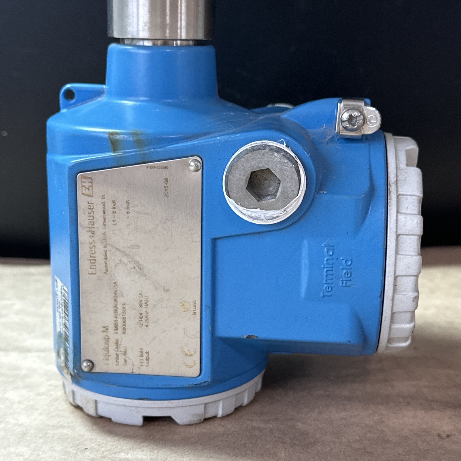 PREOWNED- Endress Hauser FMI51-R1KAGKB5D1A Liquicap M Level Sensor ...