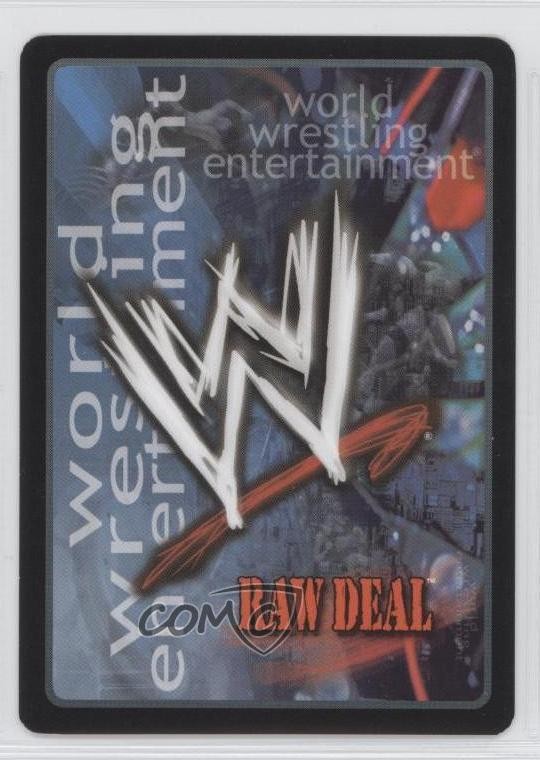 2005 WWE Raw Deal Trading Card Game Expansion 17: Unforgiven Back Body ...